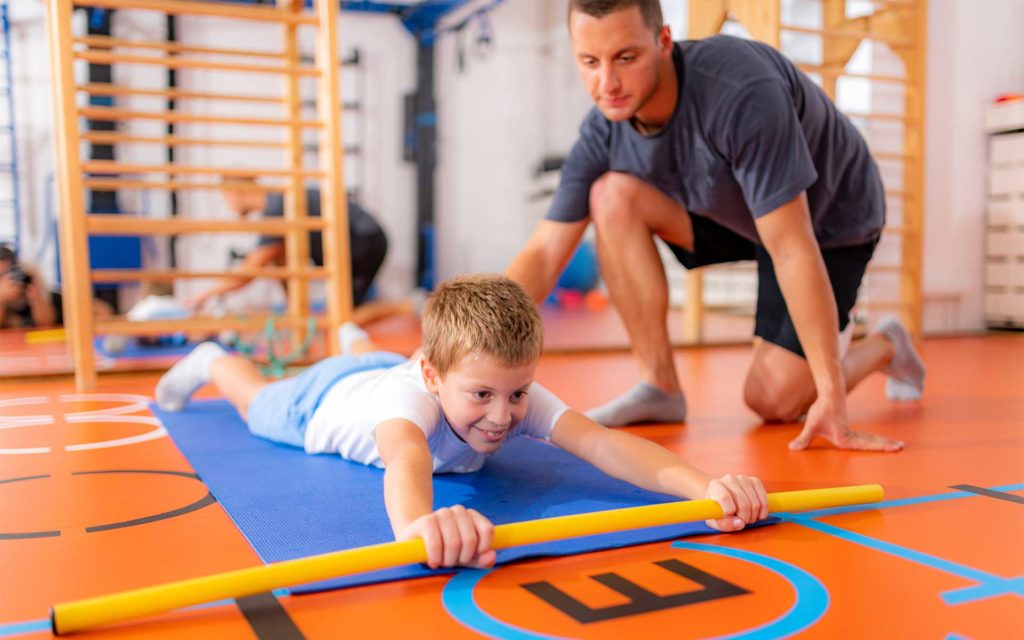 Posture Perfect Exercises for Kids with Pediatric Therapy | KCHH